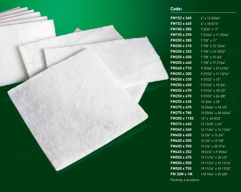 Air Filter Mats - Rosmini Graphics Corp.