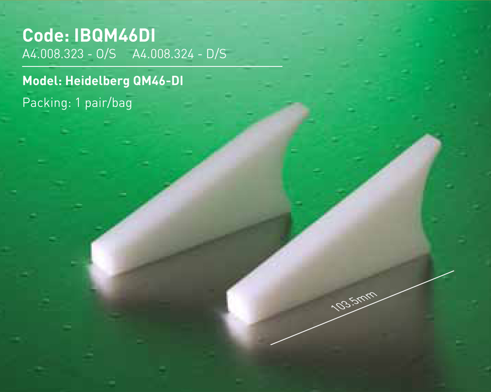 INK DUCT END BLOCKS FOR HEIDELBERG
