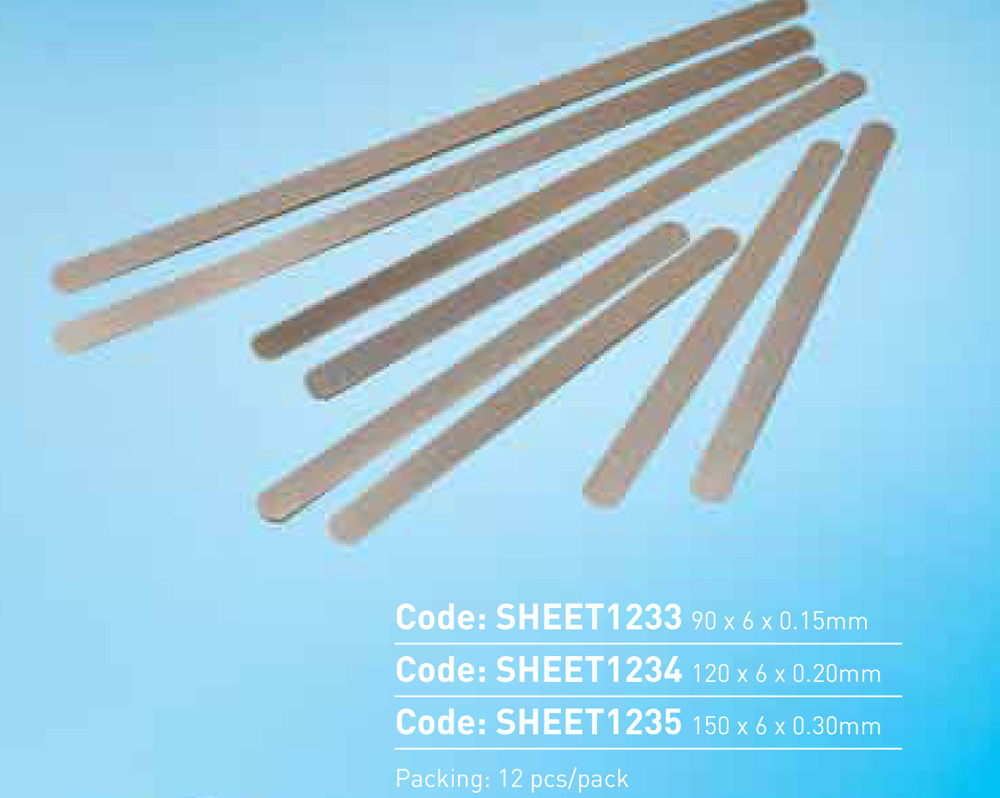 FLAT SIDE SHEET SEPARATORS